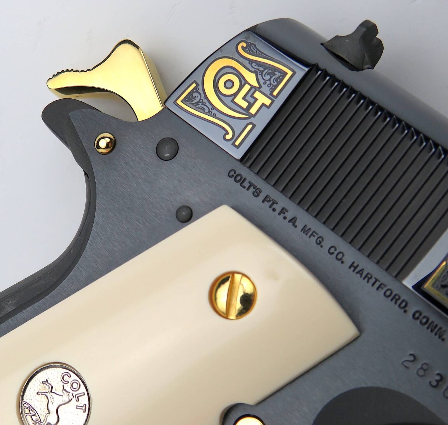 LEW HORTON EXCLUSIVE COLT 1911 SAM COLT BICENTENNIAL LIMITED EDITION ...