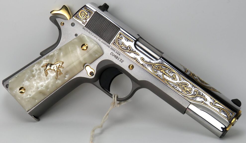 LEW HORTON EXCLUSIVE COLT 1911 SAM COLT BICENTENNIAL LIMITED EDITION ...