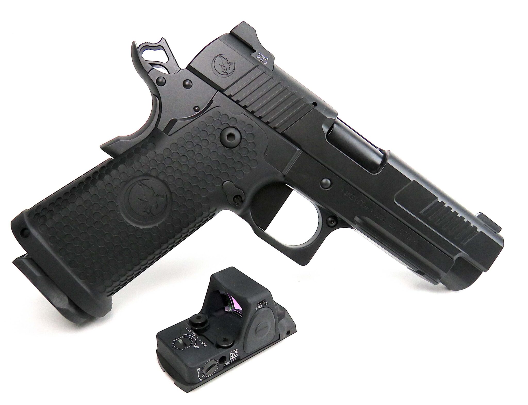 UPGRADED NIGHTHAWK CUSTOM 1911/2011 DELEGATE IOS 9mm 17+1rds - SK Guns