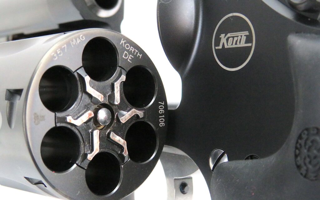 RARE NIGHTHAWK KORTH MONGOOSE IN 5.25" BARREL 357mag - SK Guns