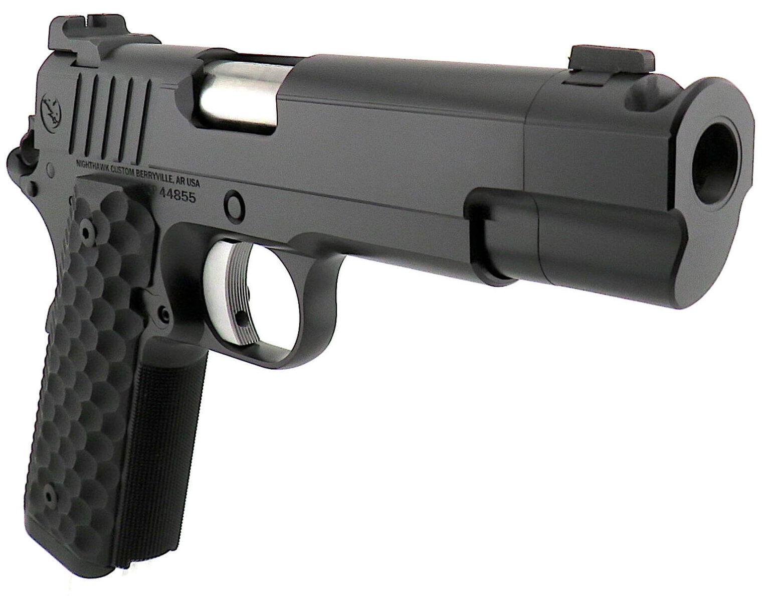 NEW NIGHTHAWK CUSTOM FIREHAWK WITH INTEGRATED COMPENSATOR BULL BARREL ...