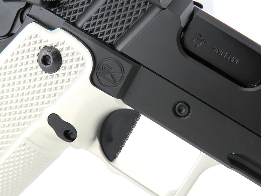 SK EXCLUSIVE PHOENIX TRINITY 2011 9mm H-CUSTOM H-PRO SILVER PRO GRIP ...
