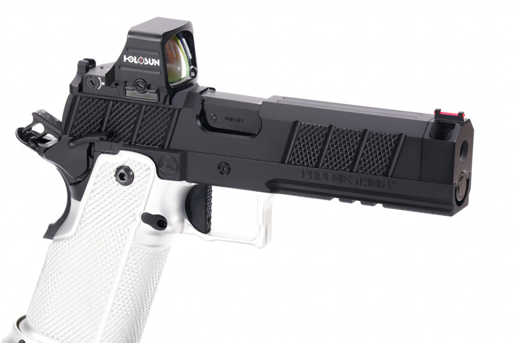 SK EXCLUSIVE PHOENIX TRINITY 2011 9mm H-CUSTOM H-PRO SILVER PRO GRIP ...