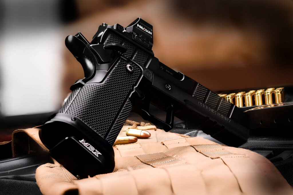 SK EXCLUSIVE PHOENIX TRINITY 2011 9mm H-CUSTOM H-PRO BLACK PRO GRIP ...
