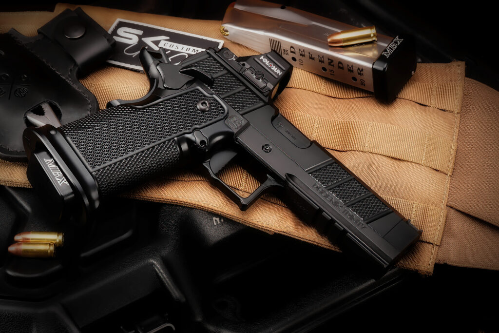 SK EXCLUSIVE PHOENIX TRINITY 2011 9mm H-CUSTOM H-PRO BLACK PRO GRIP ...