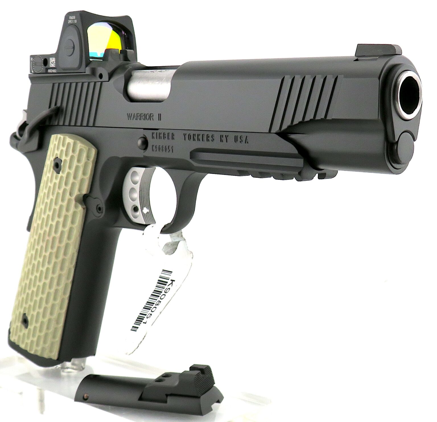 CA OK! UPGRADED NIGHTHAWK CUSTOM KIMBER 1911 WARRIOR II IOS 45acp - SK Guns