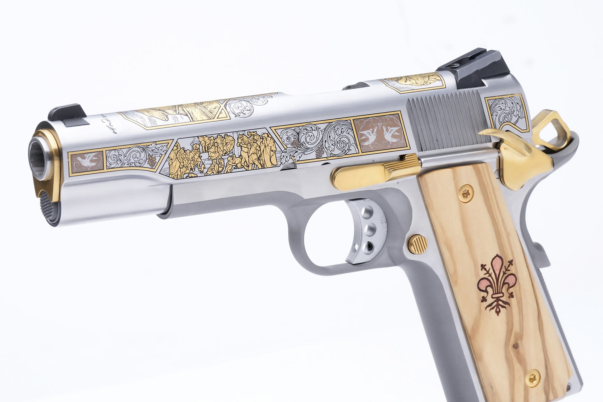 SK CUSTOMS EARLY ITALIAN RENAISSANCE -DEL SARTO SPRINGFIELD 1911 - Semi ...