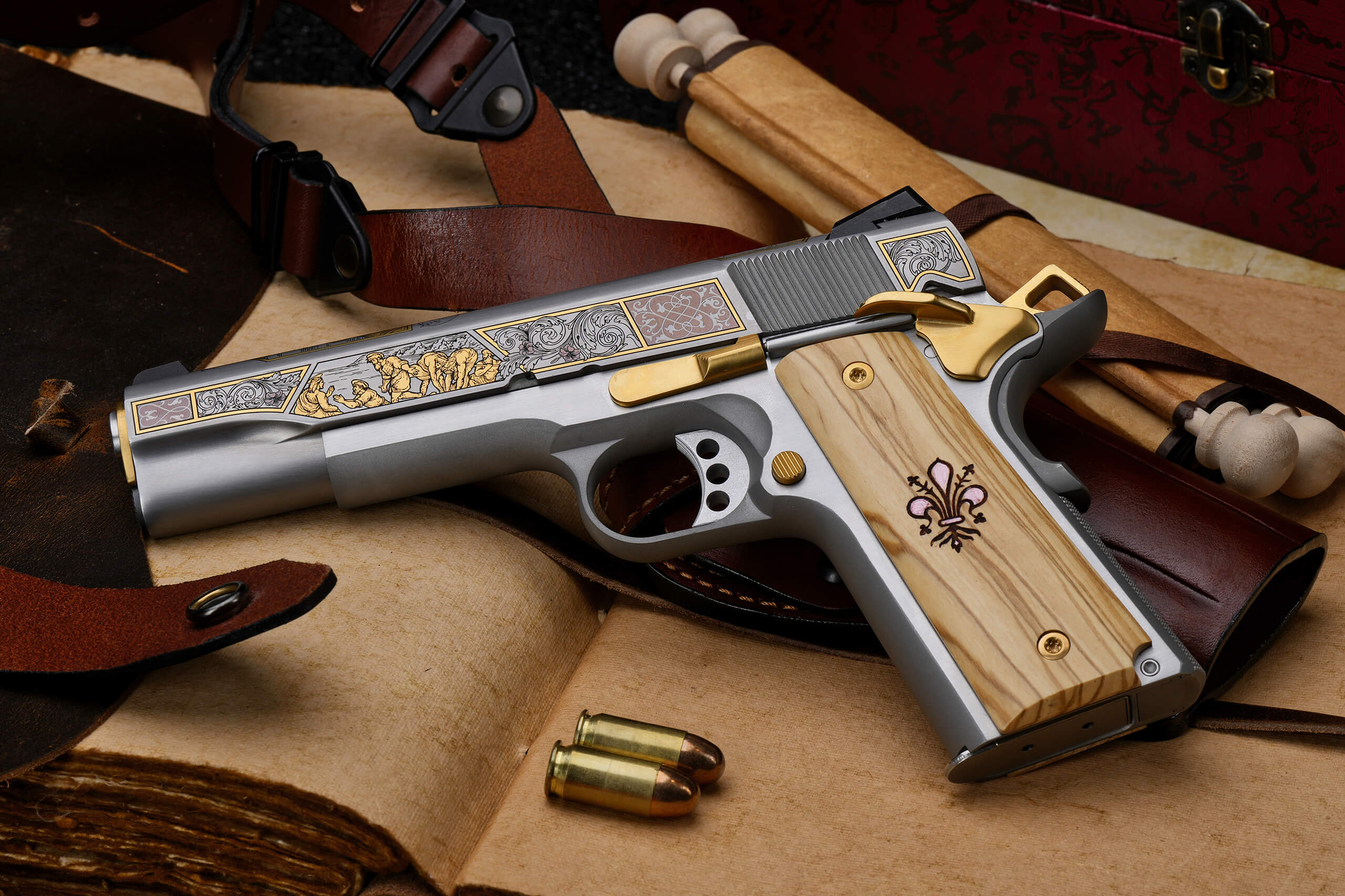 SK CUSTOMS EARLY ITALIAN RENAISSANCE -RAPHAELLO SPRINGFIELD 1911 - Semi ...