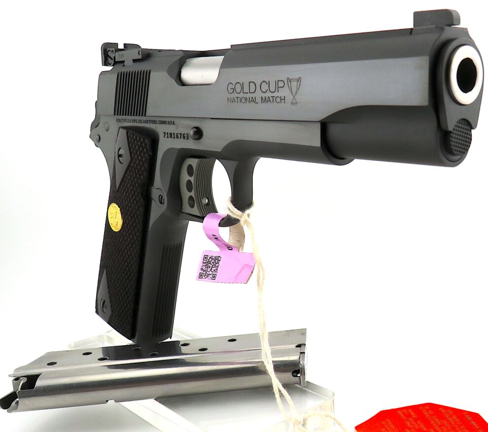 COLT 1911 9mm GOLD CUP NATIONAL MATCH SERIES. 70 o5872A1 SHOOTER - SK Guns