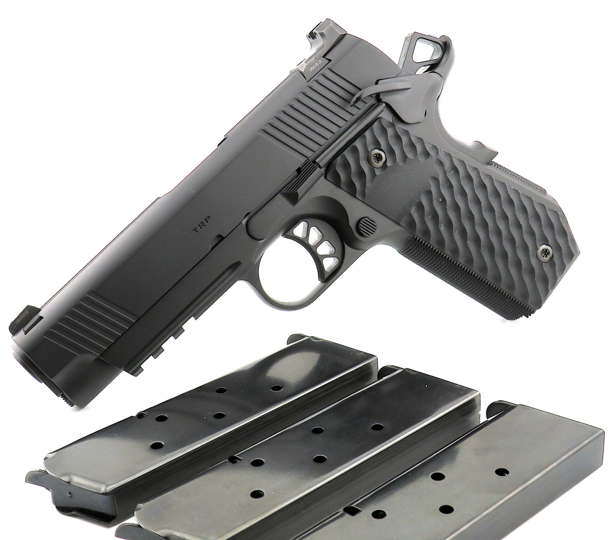 NEW MODEL SPRINGFIELD 1911 TRP 4.25" TACTICAL RAIL x3 MAGS SKU ...