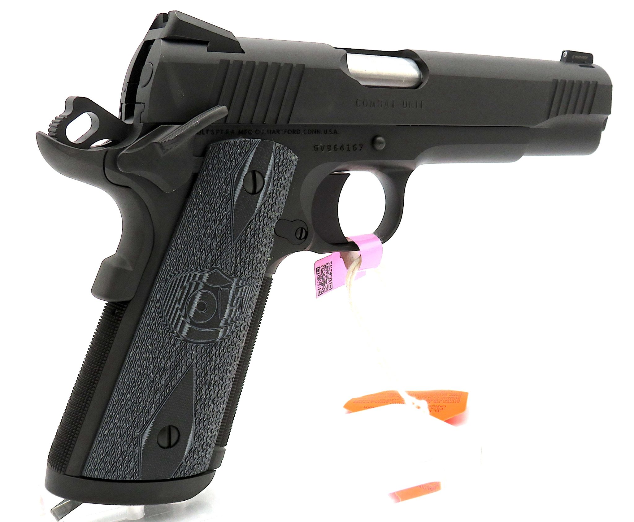 COLT COMBAT UNIT 1911 PVD BLACK SLIDE 45acp SKU: o1080CCU - SK Guns