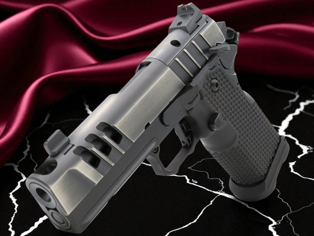 MAC 1911/2011 9 DS COMP 4.25" COMMANDER SMOKE NITRIDE FINISH, MILLER ...