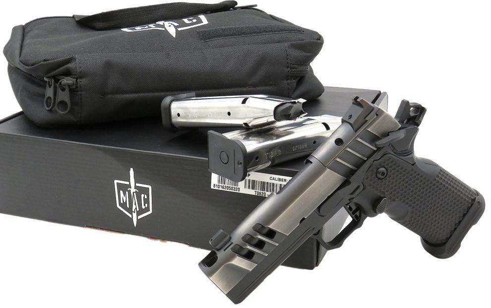 MAC 1911/2011 9 DS COMP 4.25" COMMANDER SMOKE NITRIDE FINISH, MILLER ...