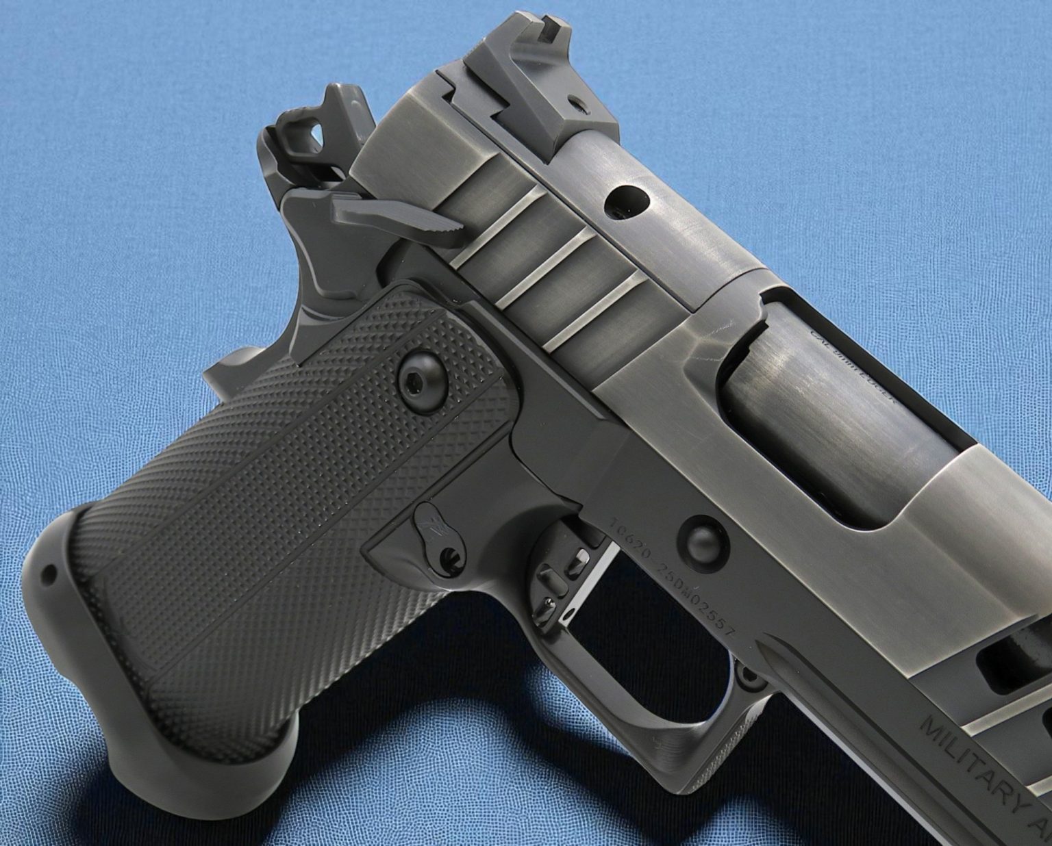 MAC 1911/2011 9 DS COMP 4.25" COMMANDER SMOKE NITRIDE FINISH, ICARUS ...