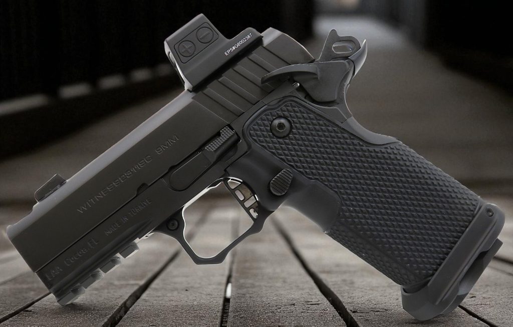 NEW MODIFIED EAA WITNESS 2311 BRAT CHUNK PORTED 3.4" 9mm SKU: 395037 ...