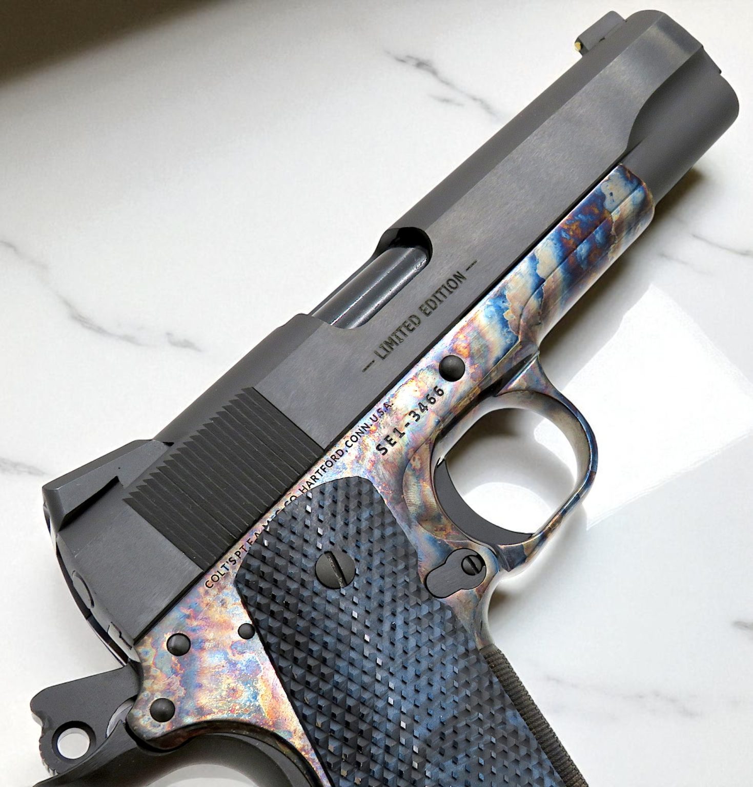 ONE OF TWO SK XCLUSIVE COLT 1911 SPECIAL LIMITED EDITION SKU o1911SE-A1 ...