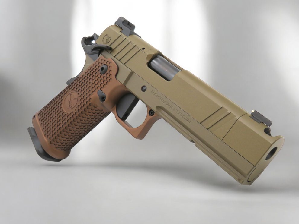 NIGHTHAWK CUSTOM SANDHAWK 2011 IOS AMBI SAFETY 9MM - SK Guns
