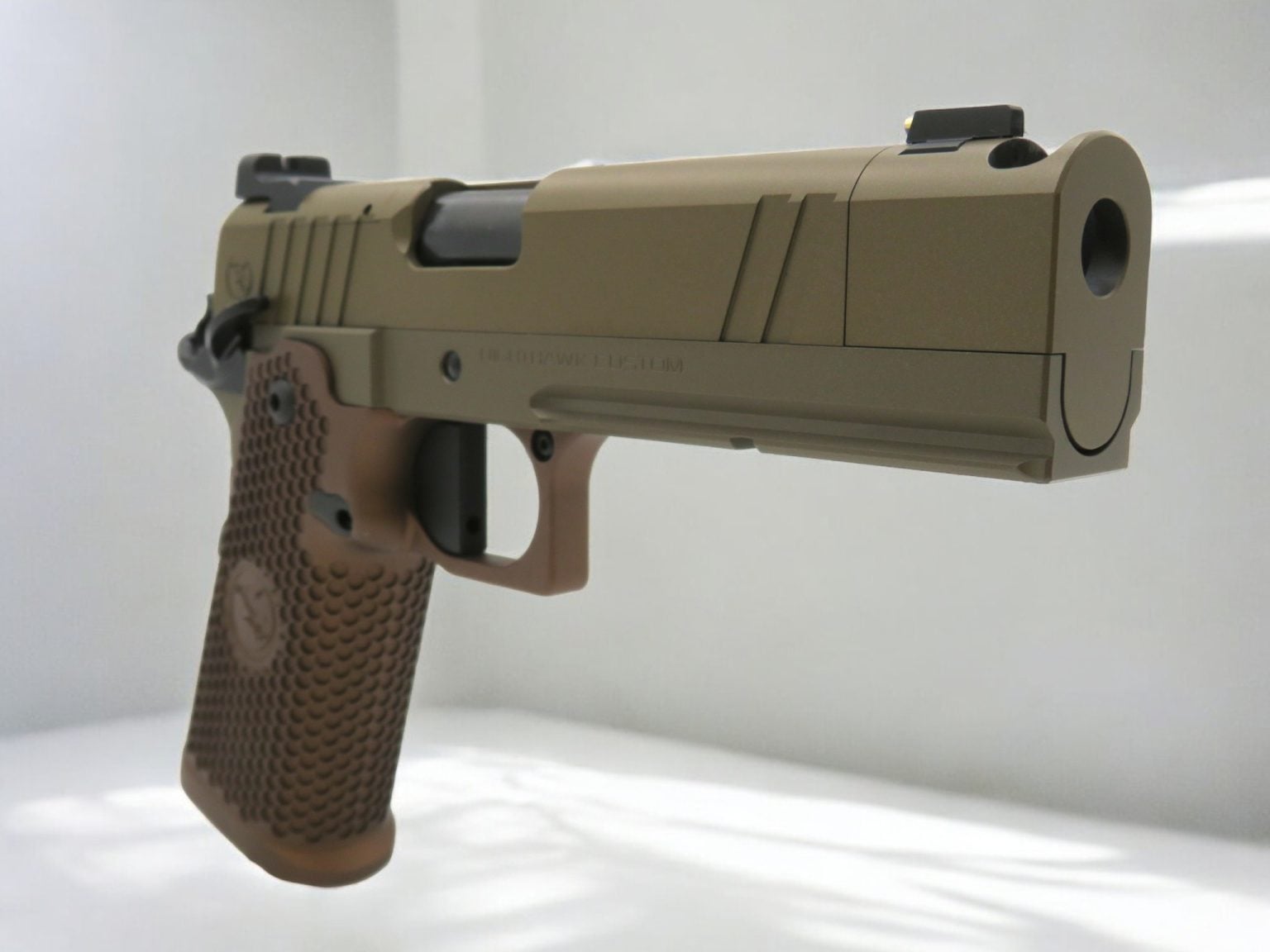 NIGHTHAWK CUSTOM SANDHAWK 2011 IOS AMBI SAFETY 9MM - SK Guns