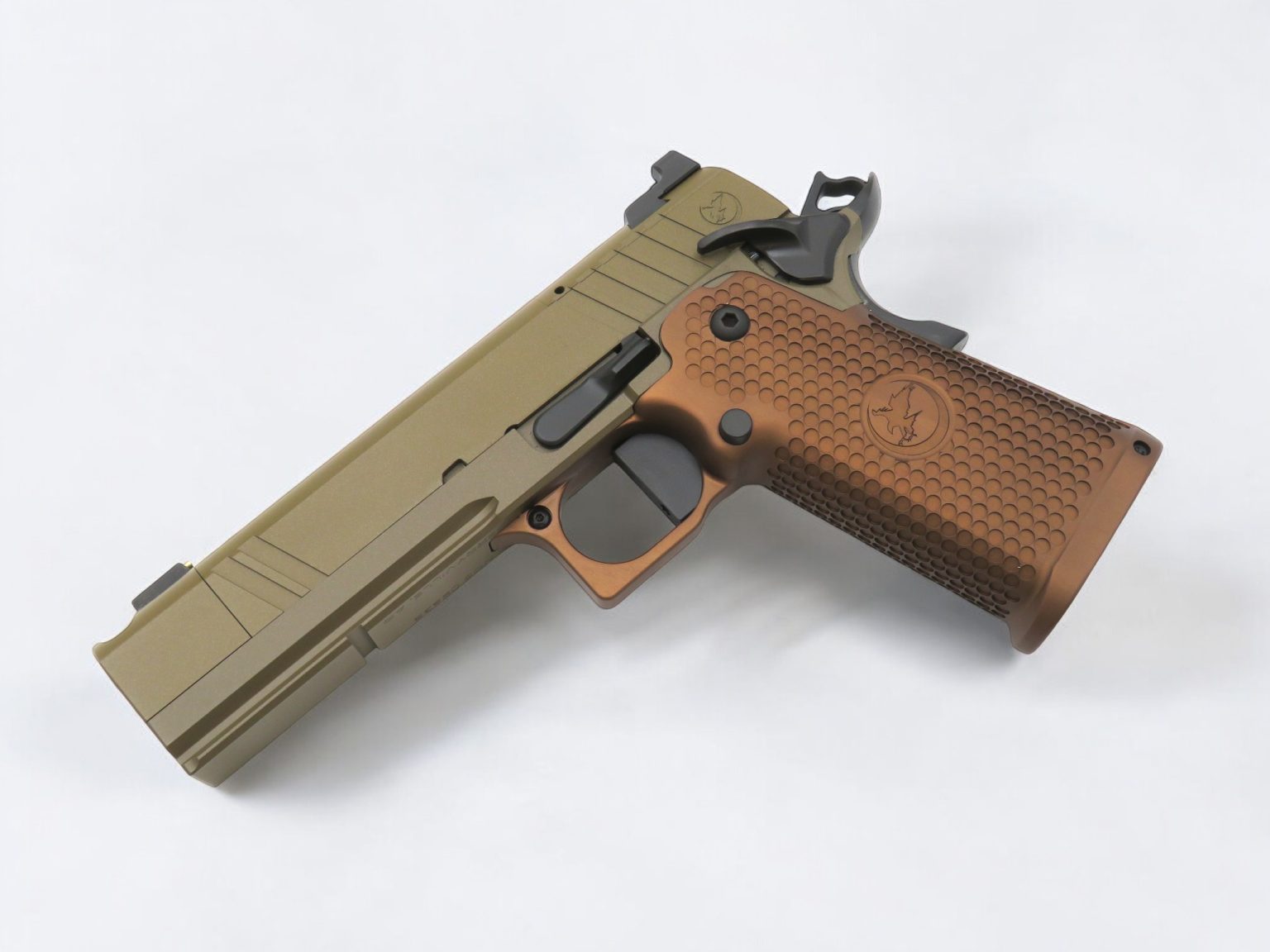 NIGHTHAWK CUSTOM SANDHAWK 2011 IOS AMBI SAFETY 9MM - SK Guns