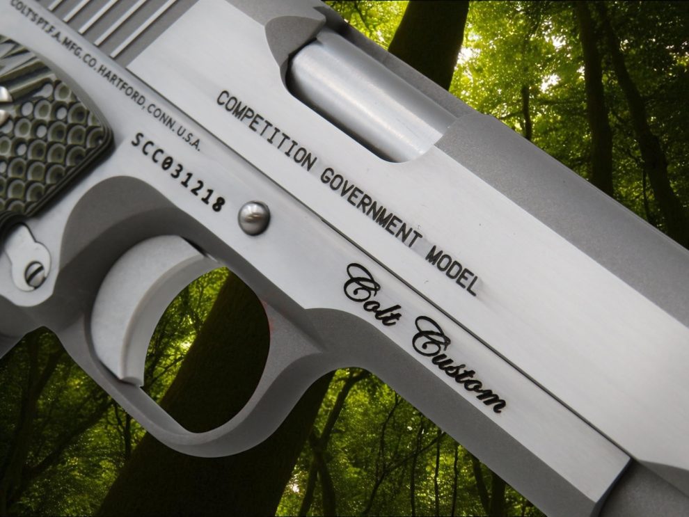 COLT CUSTOM SHOP 1911 COMPETITION STAINLESS 45acp SKU: o1070CS - SK Guns