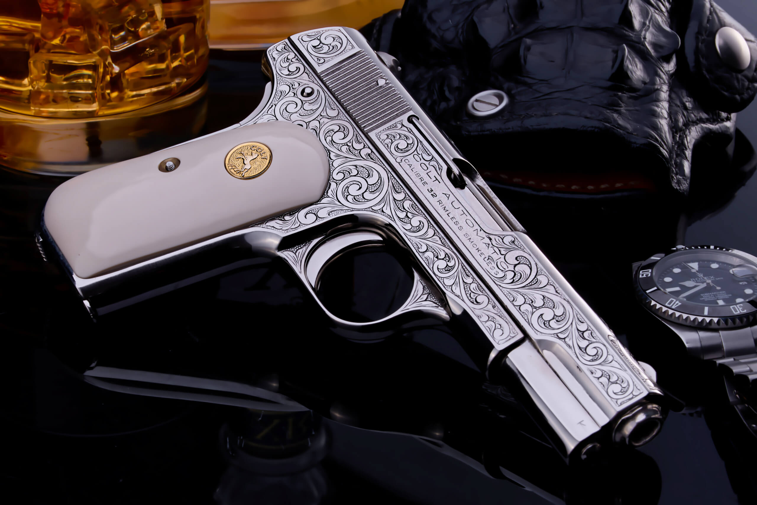 1922 Master Engraved Colt Model 1903 - SK Guns