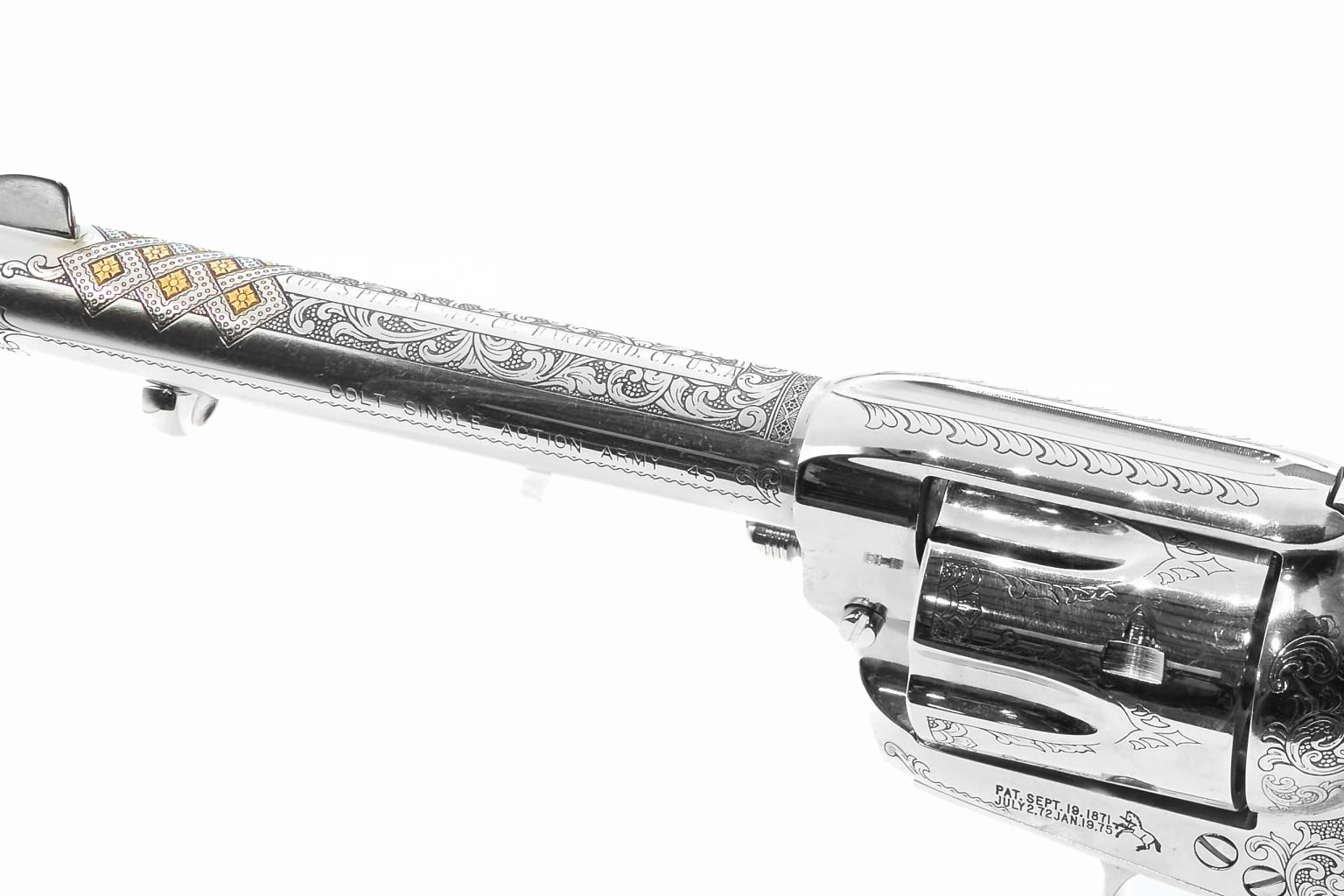 Rare Colt Single Action Army TALO 45 Colt #066 of 500 Louis Daniel ...