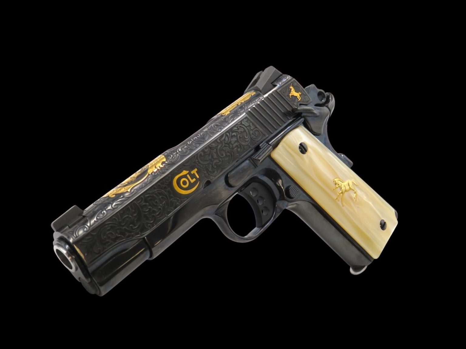 Colt 1911 45acp ONE of 500 SAMUEL COLT COMBAT COMMANDER - SK Guns